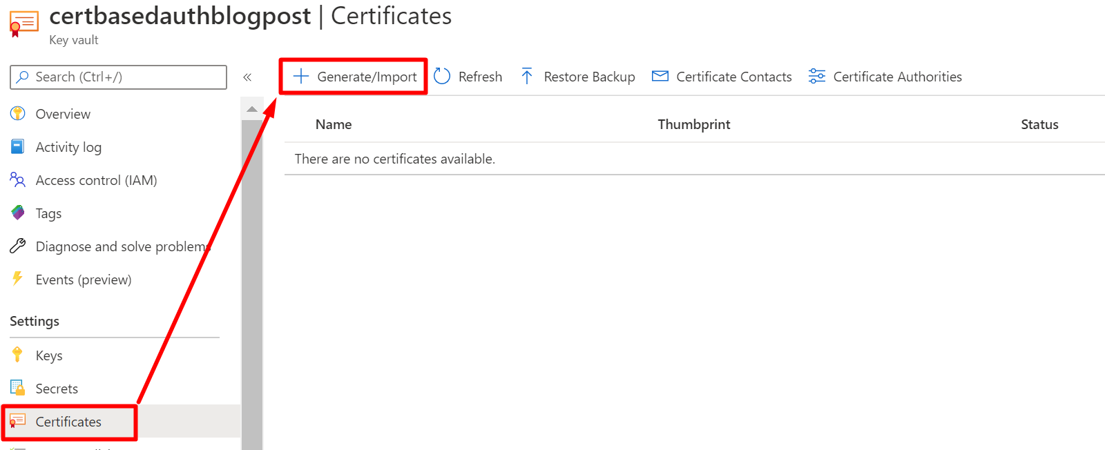 Authenticating to Azure AD as an application using certificate based client credential grant ...