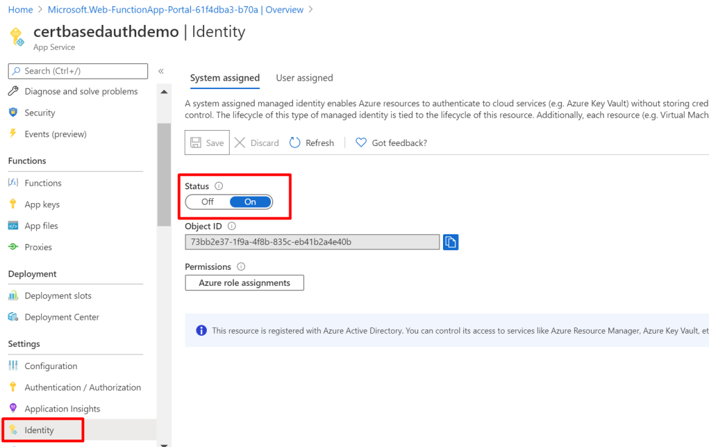 Authenticating to Azure AD as an application using certificate based client credential grant ...