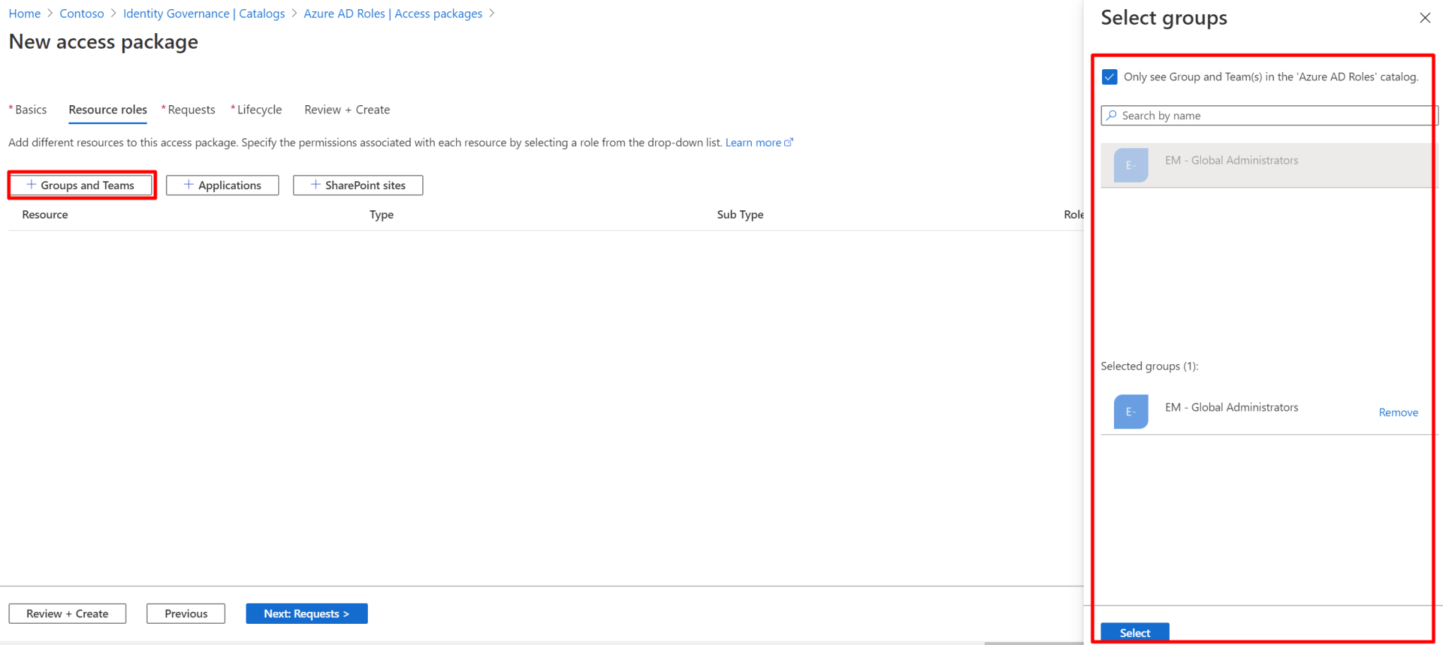 Managing Azure AD Roles using Entitlement Management – Good Workaround!