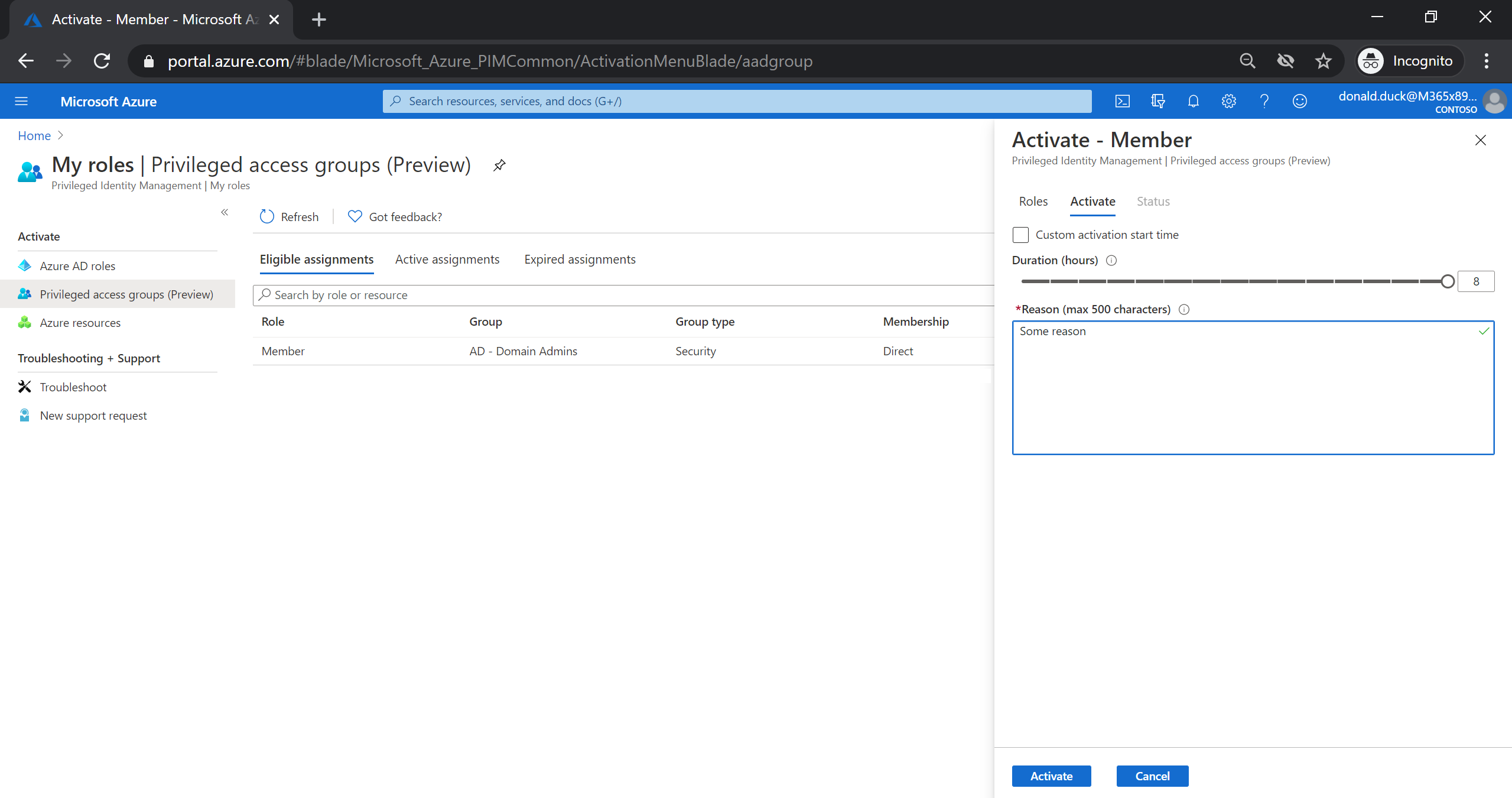 Using Azure AD Privileged Identity Management with Active Directory ...