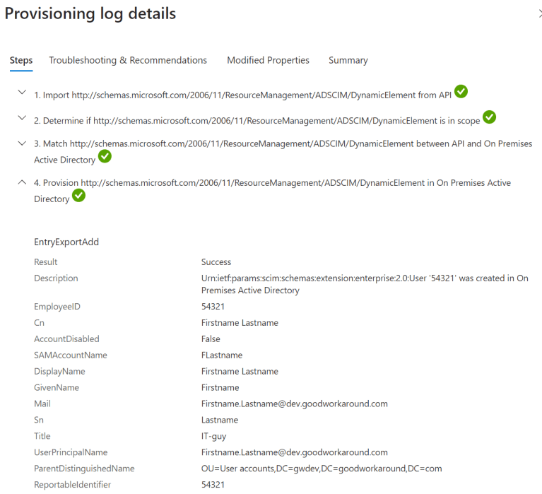 Testing out the Entra ID inbound provisioning API – Good Workaround!