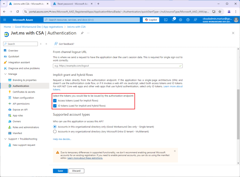 Issuing Custom Security Attributes in Entra ID tokens – Good Workaround!