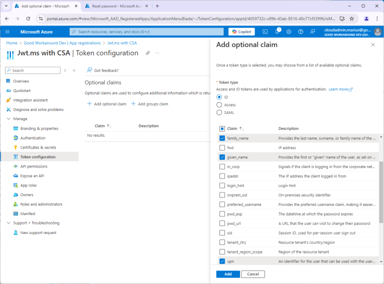Issuing Custom Security Attributes in Entra ID tokens – Good Workaround!