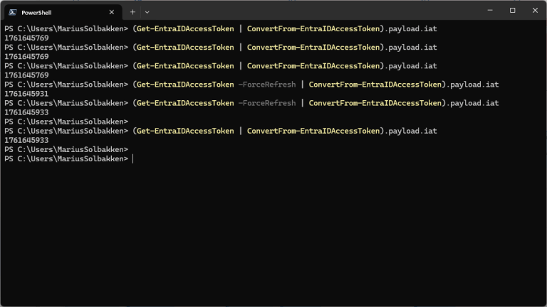 EntraIDAccessToken, our open module for simplifying Entra ID ...
